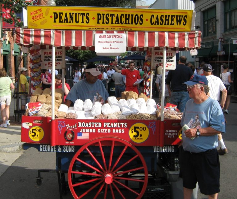 Peanuts Stand Fenway - MLB Ballpark Guides